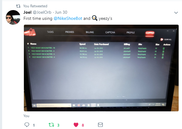 Nike Shoe Bot Sneaker bot